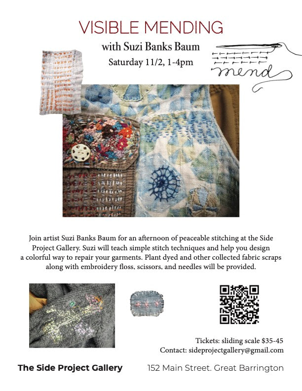 Visible Mending Workshop – halfshellvintage